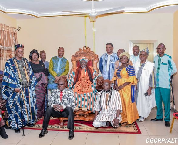 ALT : le Président Bougouma entame sa journée de visite par le Chef de ...