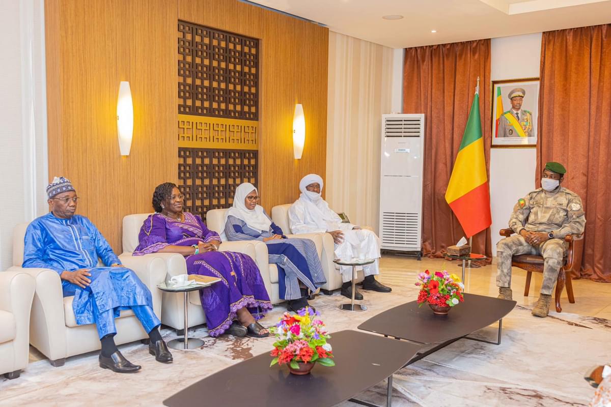 Mali : le Président Assimi Goïta reçoit les ministres en charge de l ...