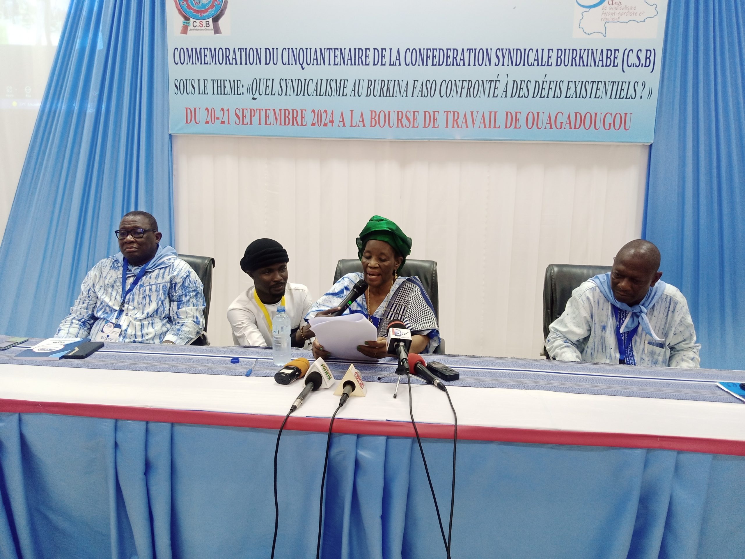 50 ans de lutte syndicale : La CSB entre rétrospective et perspectives ...